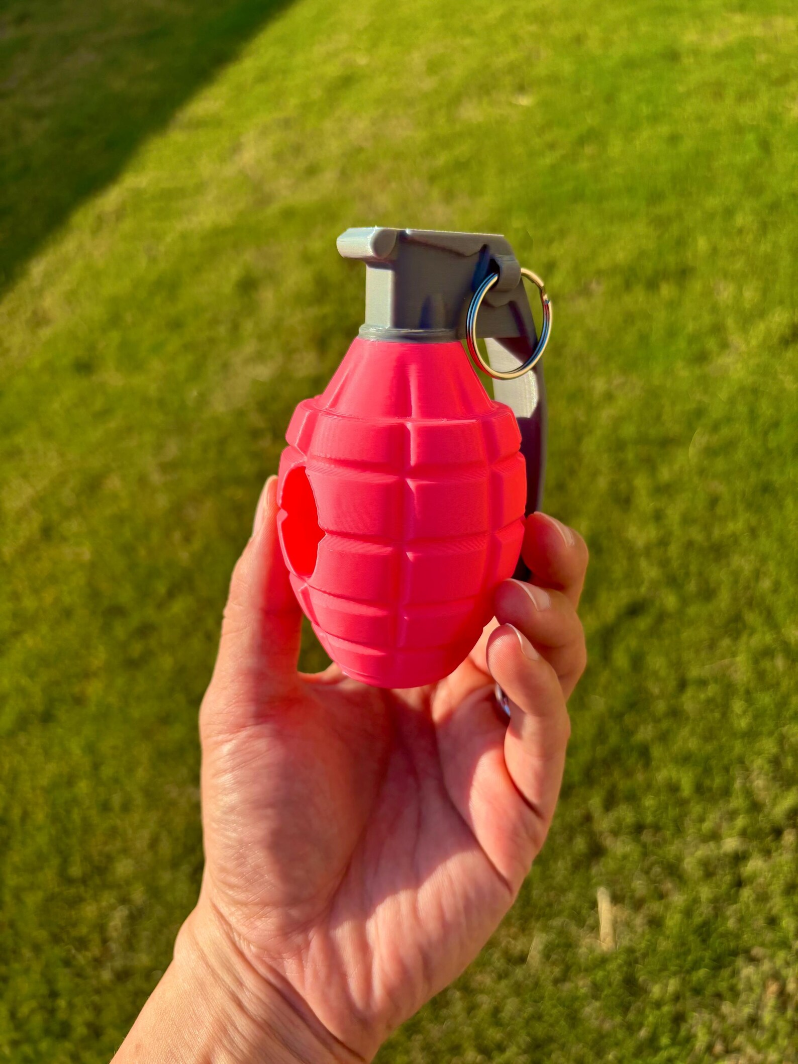 Grenade Dog Poop Bag Holder | Funny Military Style Waste Bag Dispenser ...
