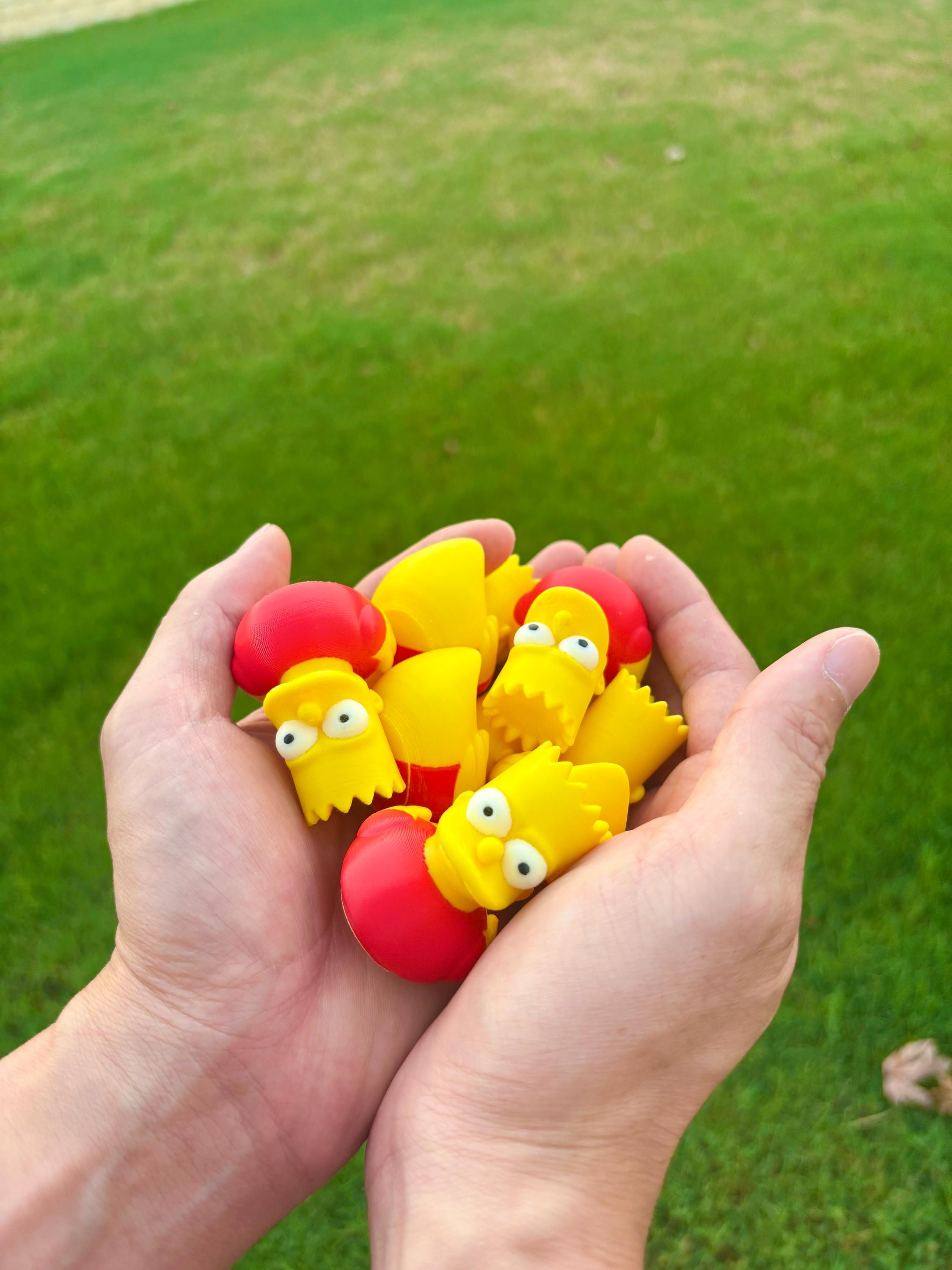 Bart Simpson Rubber Duck | Funny 3D Printed Duck | Simpsons Collectible ...