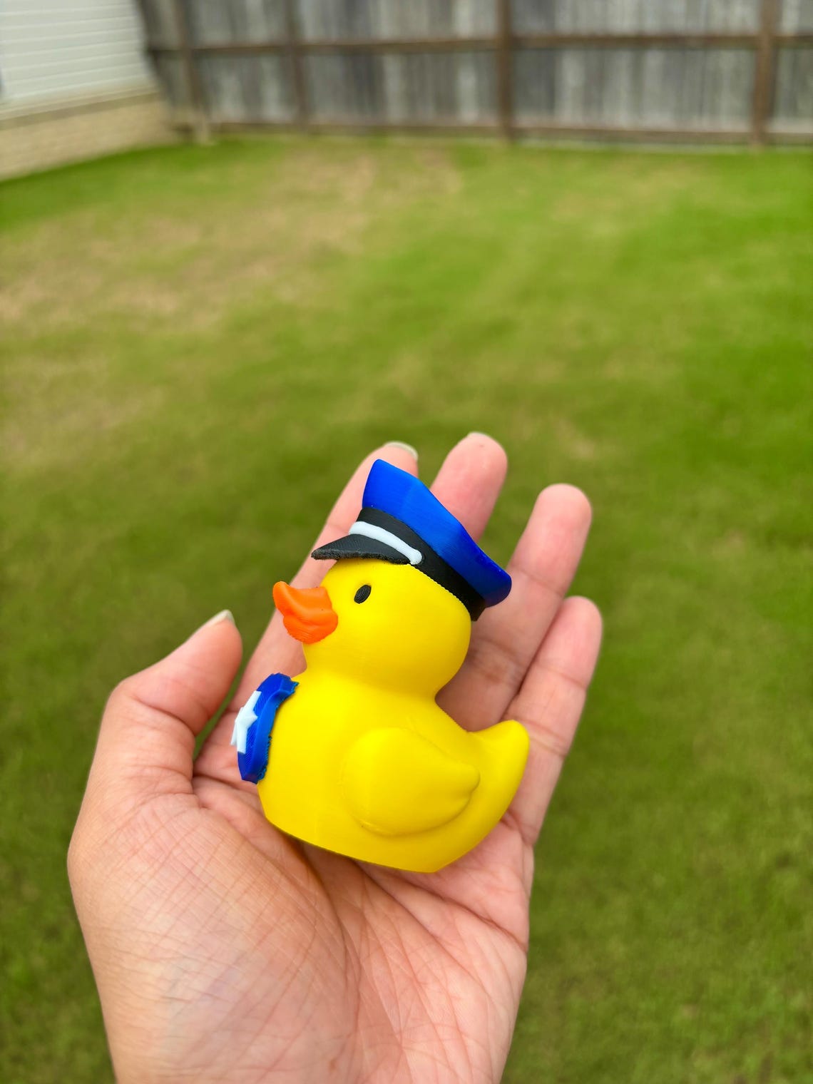 3D Printed Police Duck | Customize Your Number | on Patrol Live ...