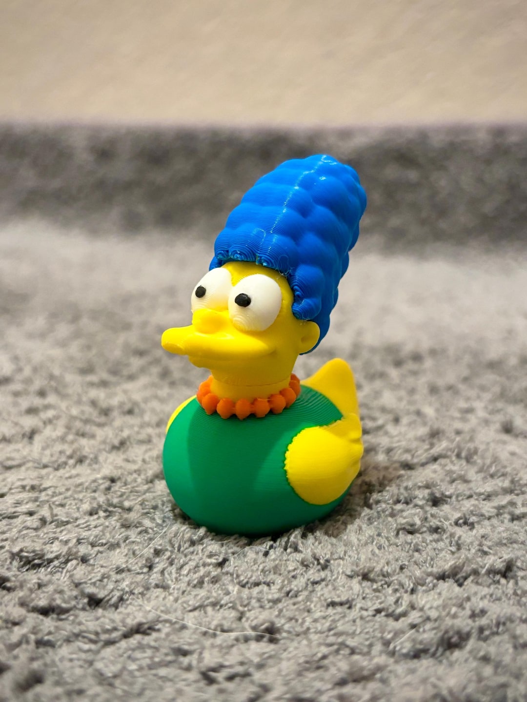 Marge Simpson X Rubber Duck–simpsons Collectible–gift for Simpsons Fans ...