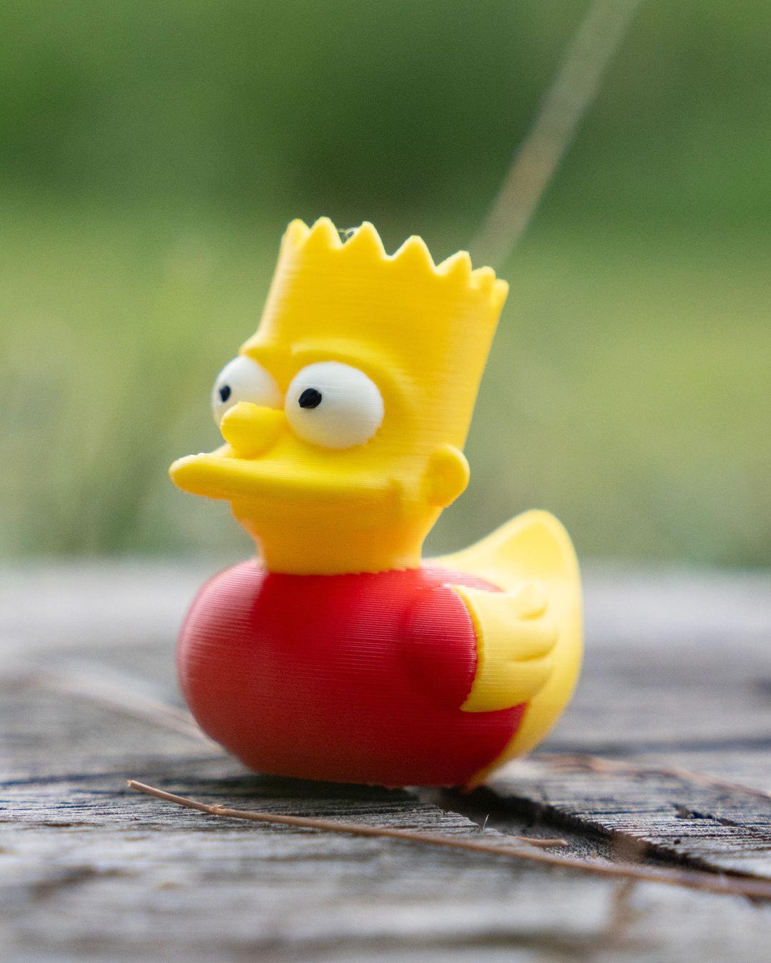Bart Simpson Rubber Duck | Funny 3D Printed Duck | Simpsons Collectible ...
