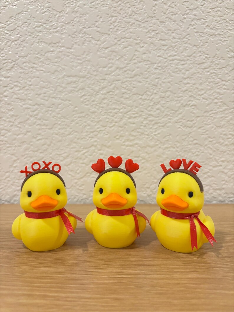 Wedding Lover’s Duck | Handmade and 3D Printed Romantic Rubber Duck ...