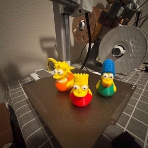 Marge Simpson Rubber Duck | Funny 3D Printed Duck | Simpsons ...