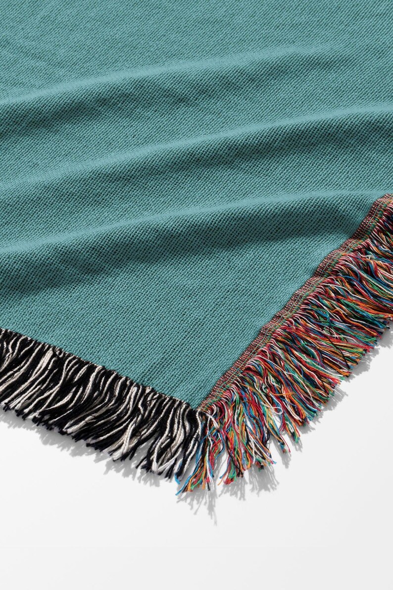 Floral Tiger Woven Throw Blanket –bold Jungle-inspired Jacquard ...