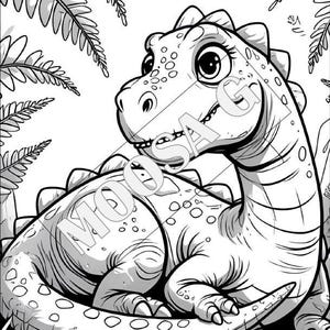 Dinosaur Coloring Book for Kids: Printable Activity Pages (PDF Download ...