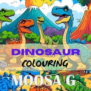 Dinosaur Coloring Book for Kids: Printable Activity Pages (PDF Download ...