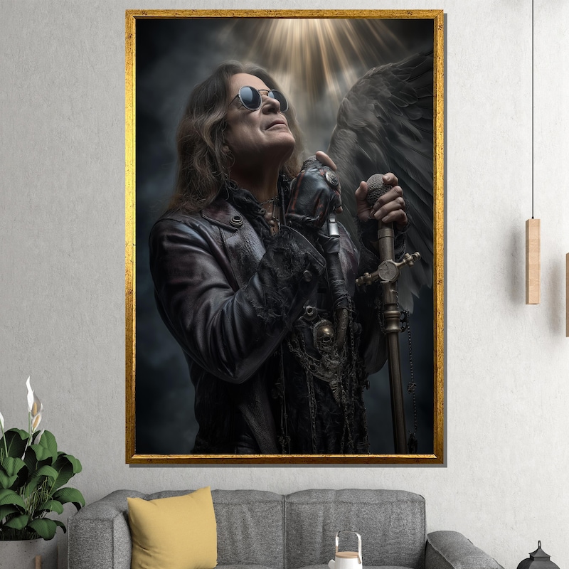 Ozzy Osbourne Paintings and Artwork - Etsy