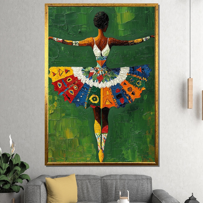 Afro Painting - Etsy