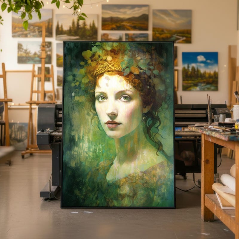 Goddess Painting - Etsy