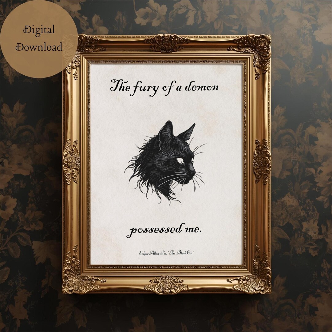 Edgar Allan Poe Print | Edgar Allan Poe Wall Art | Edgar Allan Poe Art ...