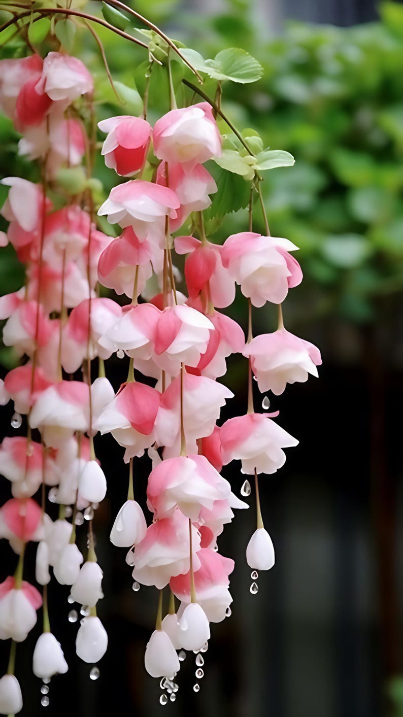 Imported Weeping Begonia Flower Seeds for Gardening (pack of 3 Bulbs ...