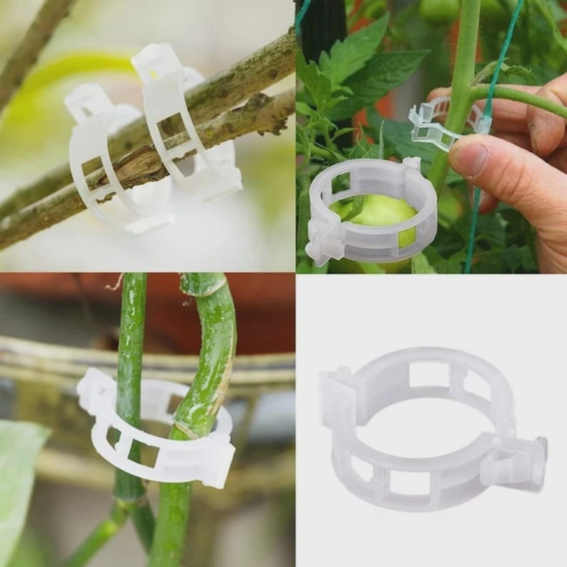 50 Pcs Garden Trellis Clips, Plant Support Clips - Etsy