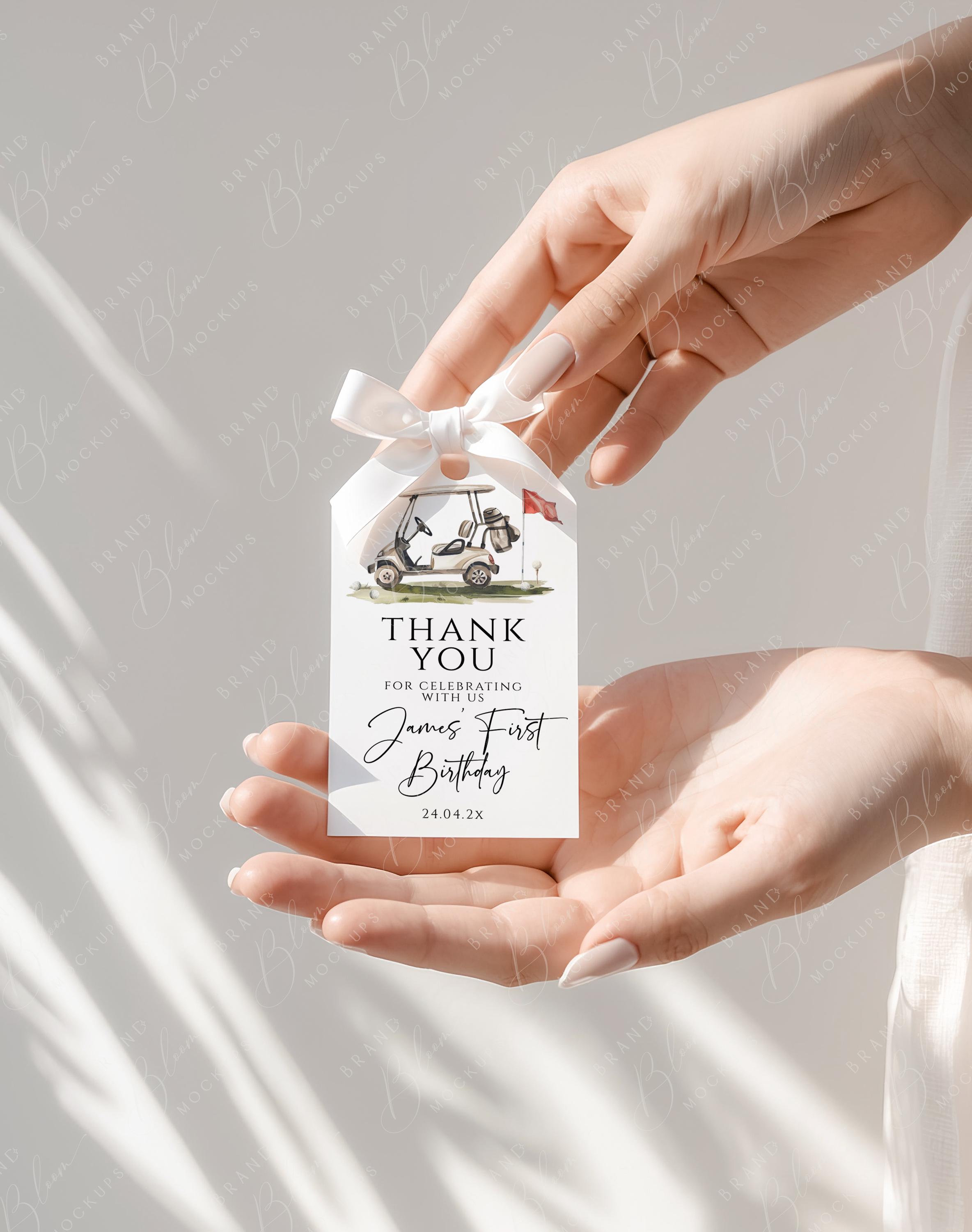 Minimalist Rectangle Empty Gift Tag Mockup, Boho Gift Tag Mockup 2x3.5 ...