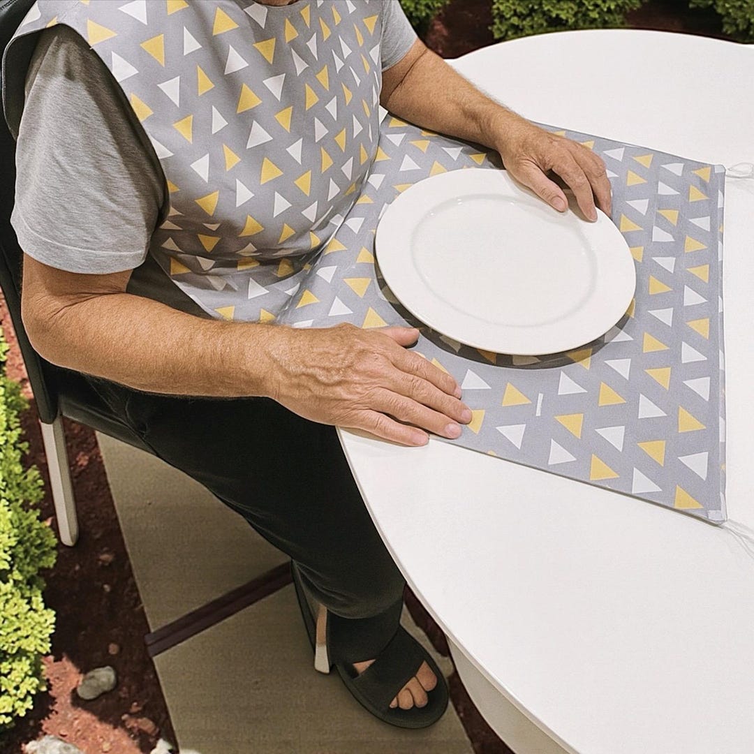 Adult Bib/ Disability Handicap Special Needs/ Fashionable Bibs for ...