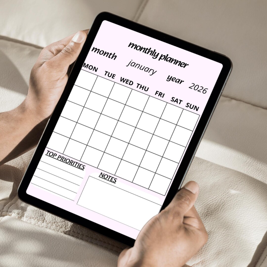 Floral Notebook 2026 Digital A4, A5, 6x8 in and US Letter Sizes ...