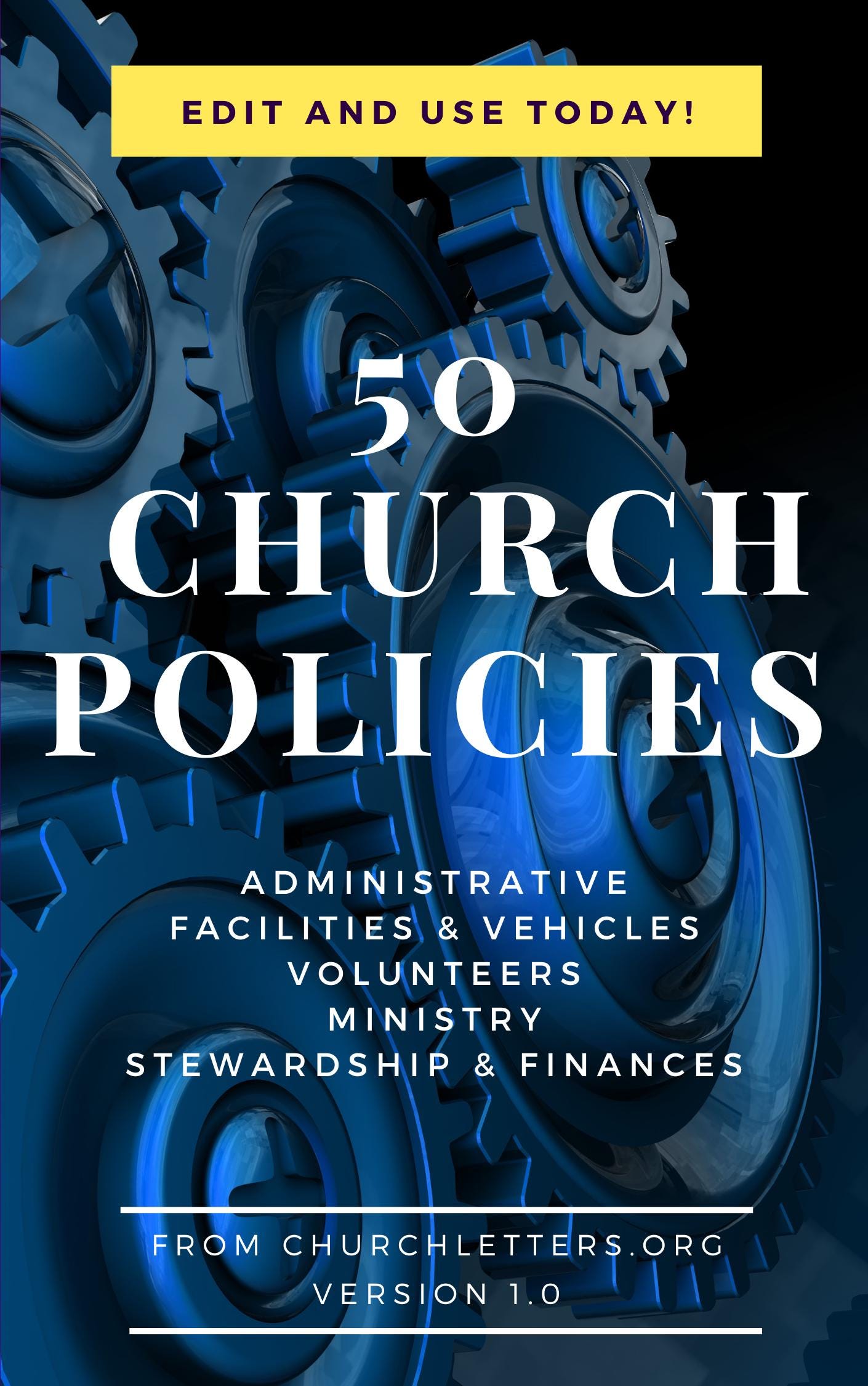 50 Church Policy Templates: Editable MS Word & PDF Download - Etsy
