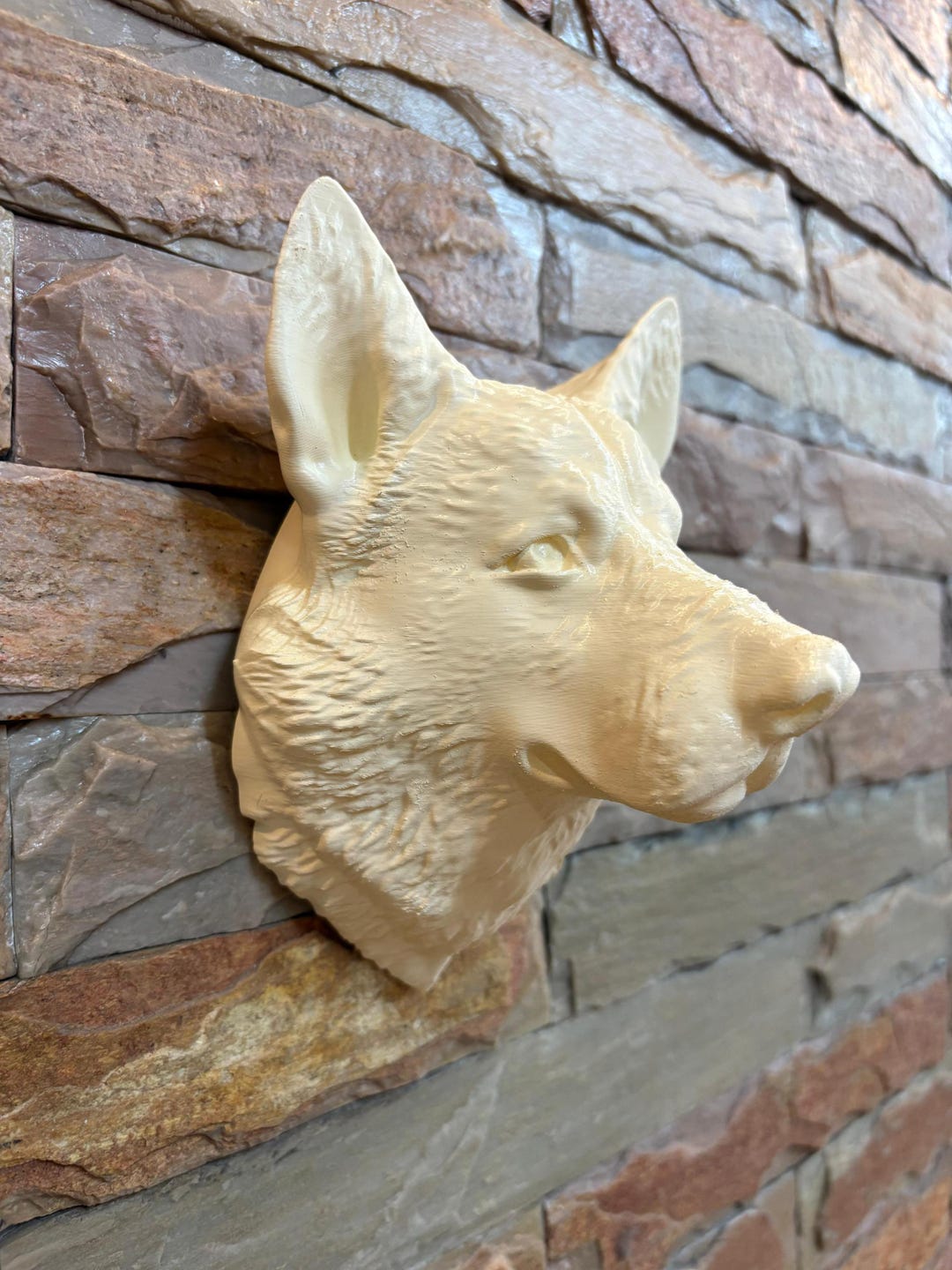 Corgi Dog Head Wall Mount 3d Printing Stl File, Dog Head, Pets, Statue ...