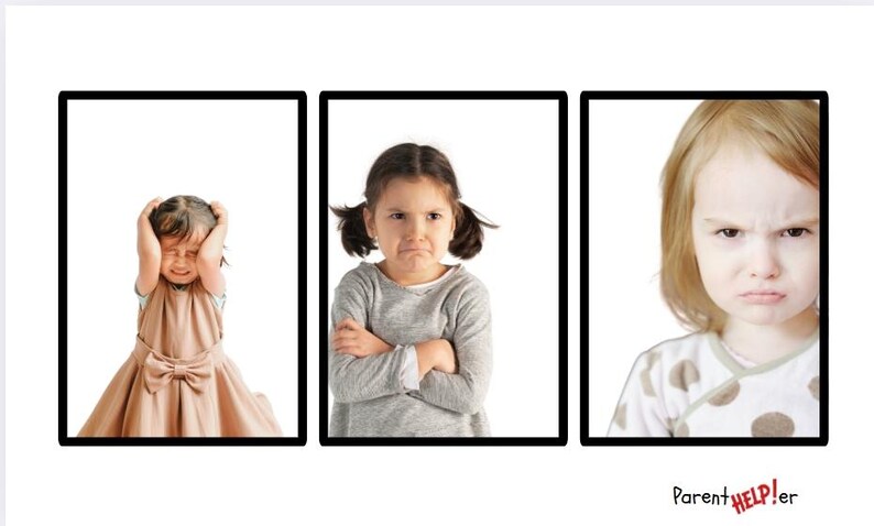Montessori Flashcard Set to Teach Kids About Emotions-homeschool Ally ...