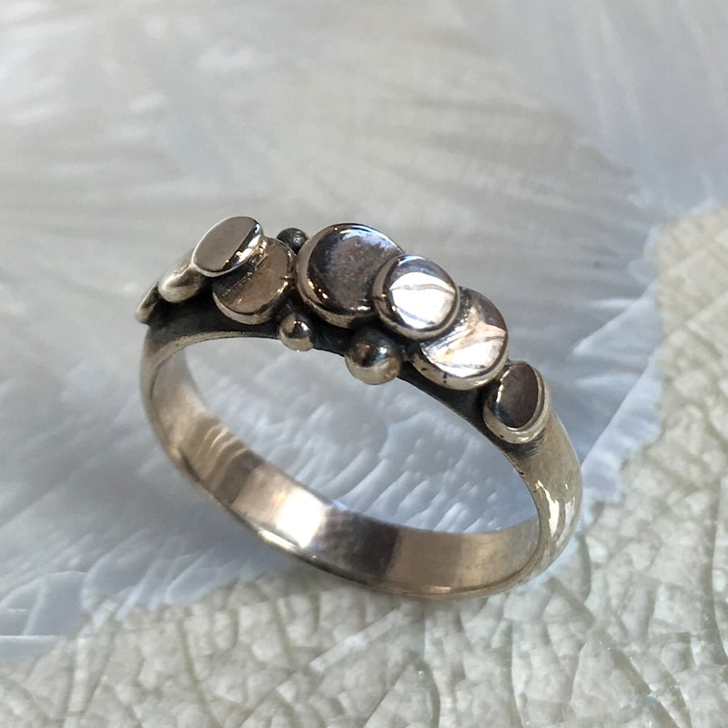Shiny Silver Ring - Etsy