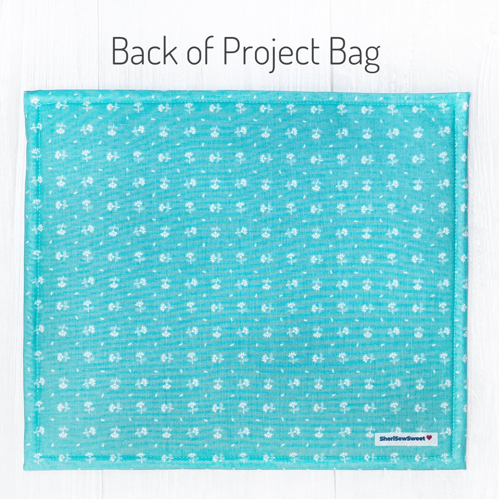 Cross Stitch Project Bag, Using Lori Holt's My Happy Place Fabric ...