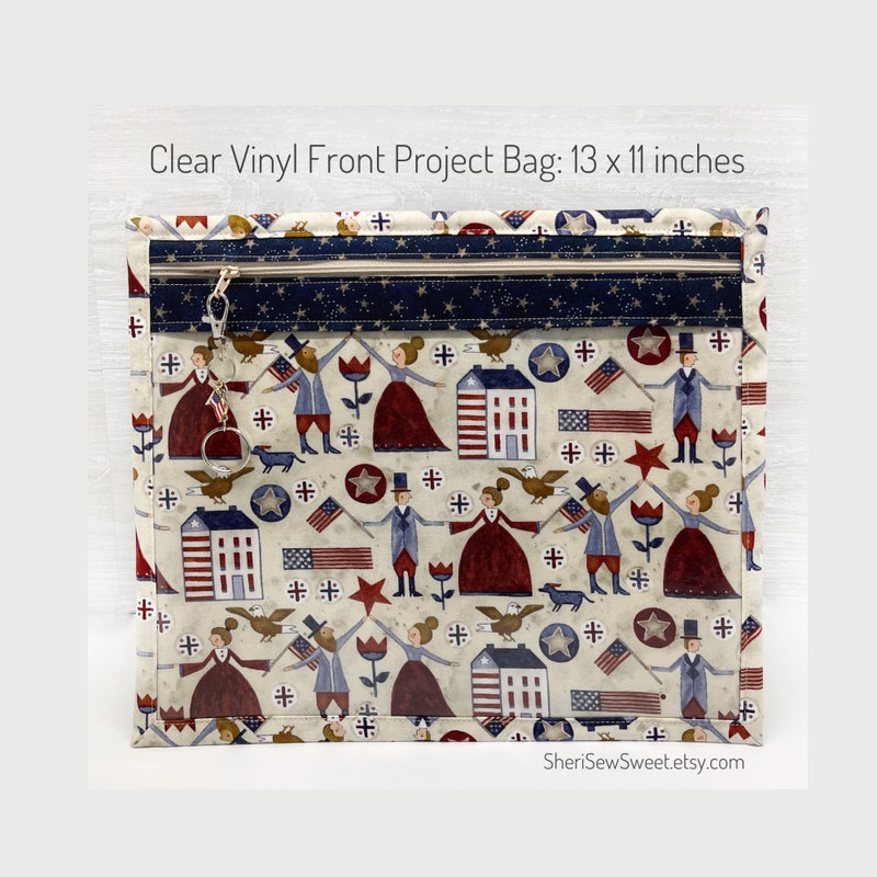 Vinyl Project Bag - Etsy