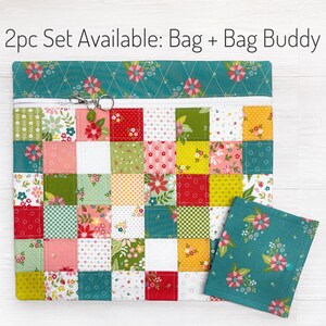 Cross Stitch Project Bag W Strawberry Lemonade Fabric by Sherri & Chelsi, Quilted Patchwork ...