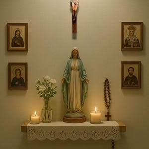 Handcrafted Jesus Crucifix Statue – Wood Resin Cross – Christian ...