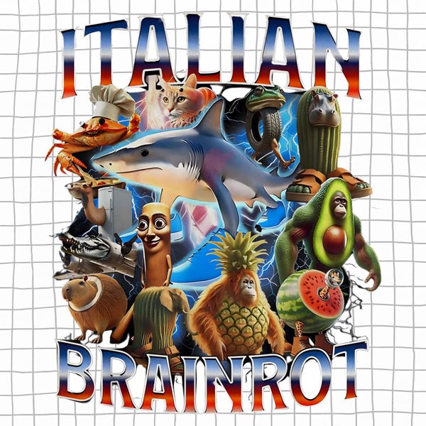 Steal a Brainrot Logo - Etsy