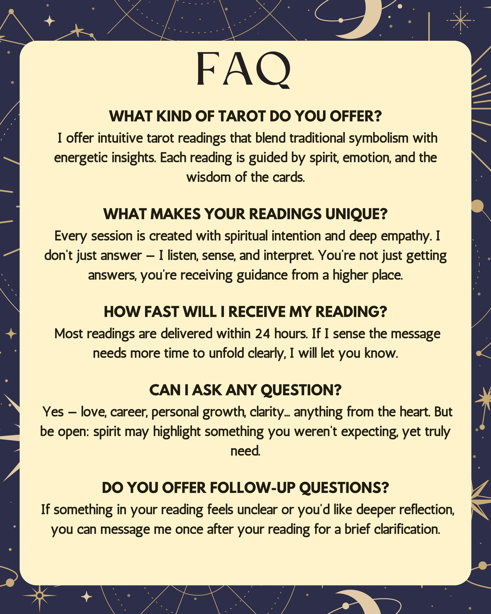 Custom Psychic Reading by Evatarot | Personalized Love, Life, or Career ...