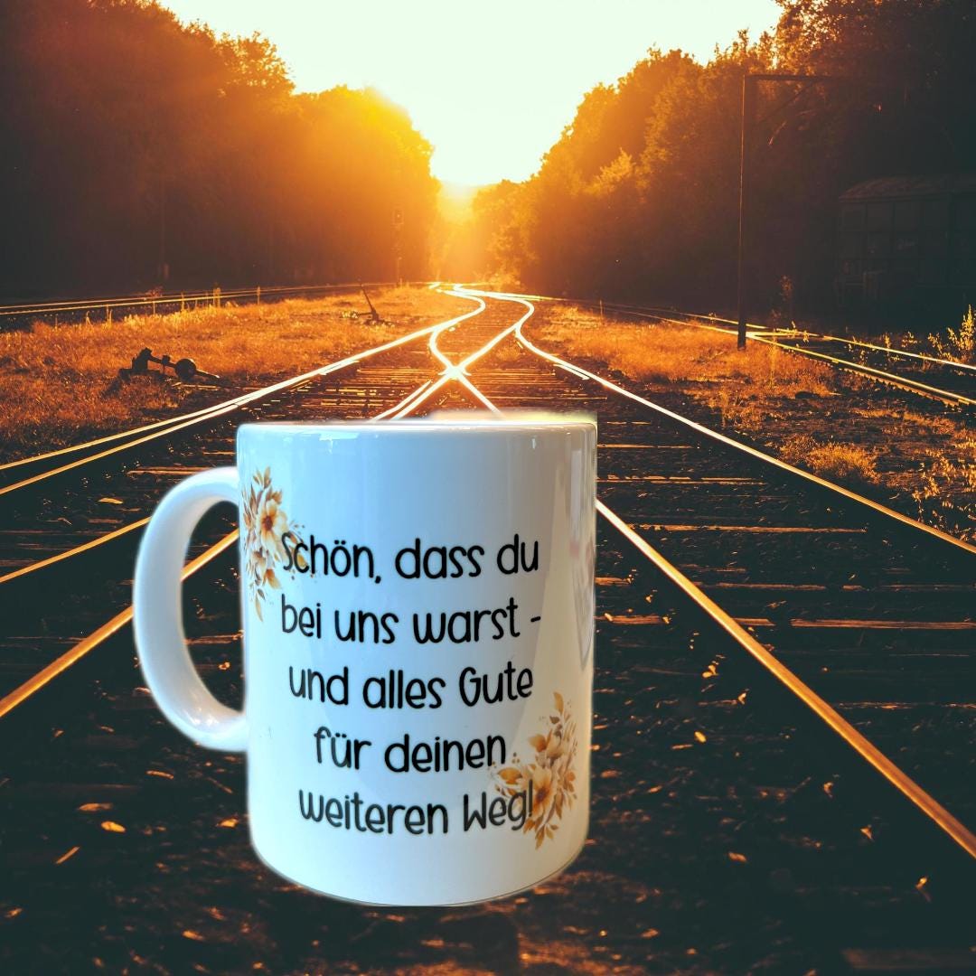 Farewell Mug Colleagues Farewell, Coffee Mug, Tea Cup, Personalized ...