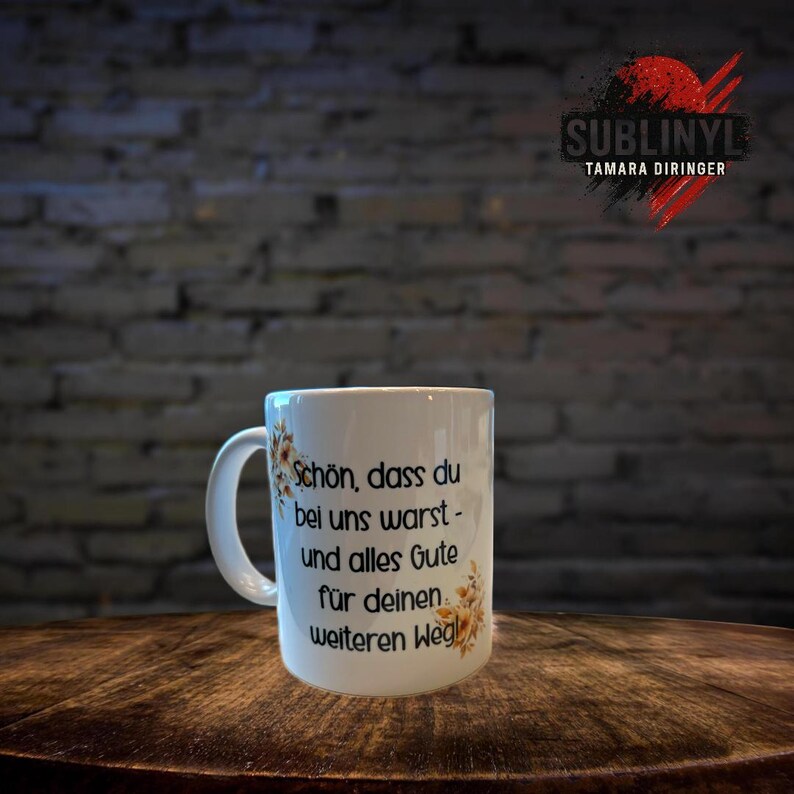 Farewell Mug Colleagues Farewell, Coffee Mug, Tea Cup, Personalized ...
