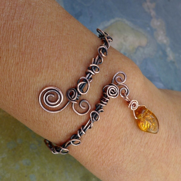 Copper Wire Bracelet - Etsy