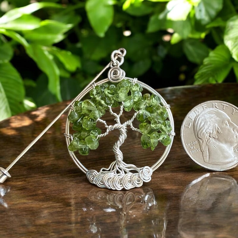 Wire Wrapped Brooch - Etsy
