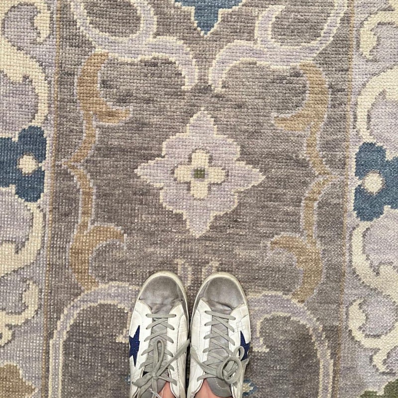 Vintage Rug 4x12 Brown - Etsy