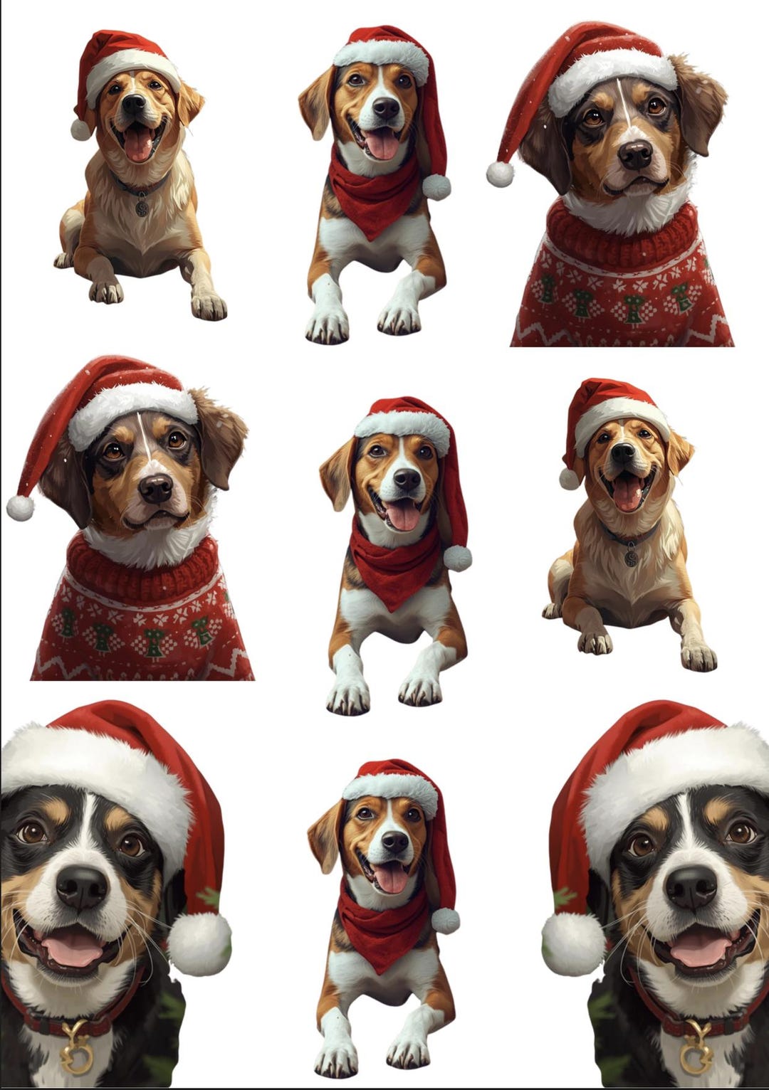 Christmas Dog Pattern for Her 3 Patterns - Etsy