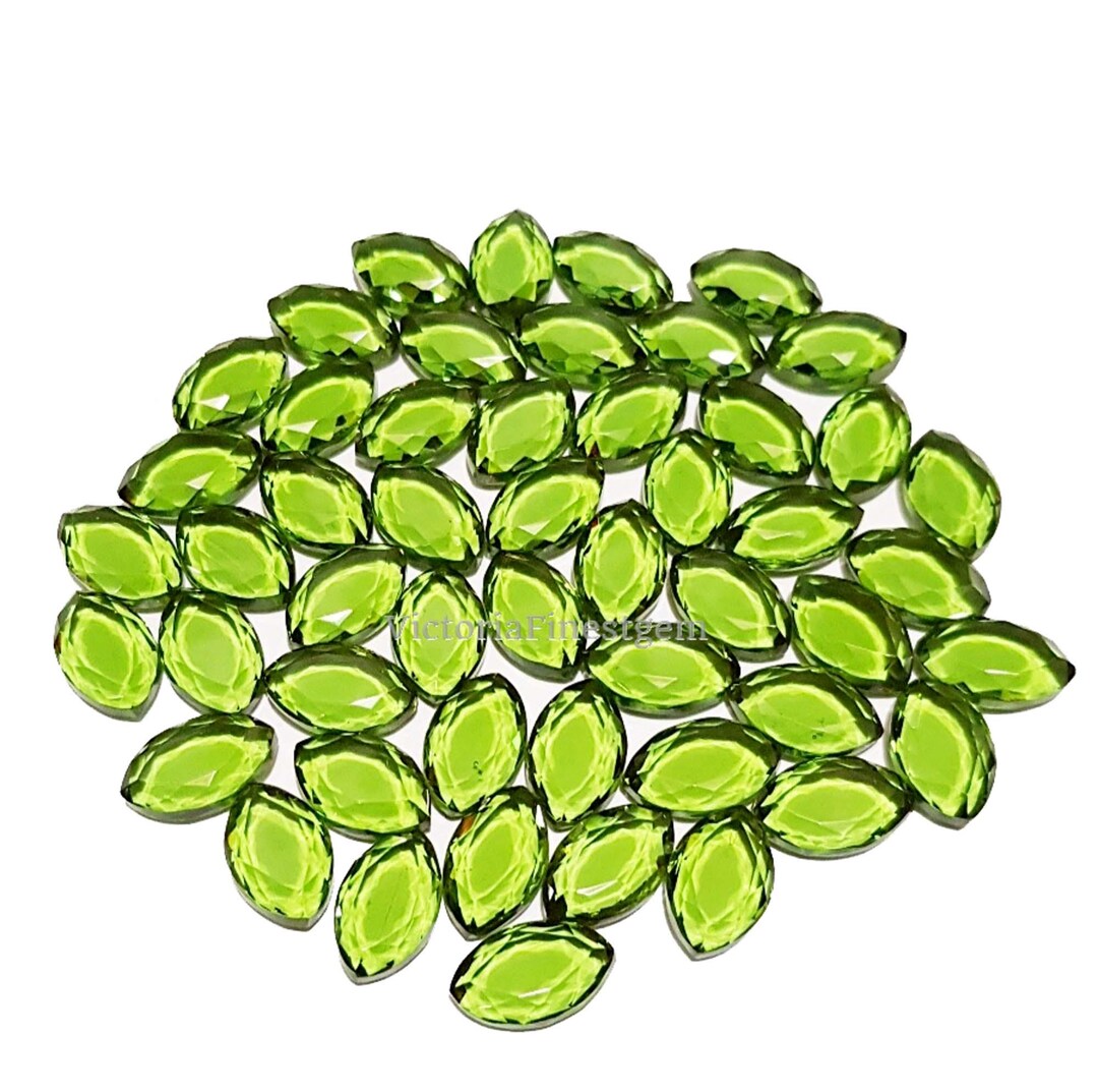 Color Change Zultanite Gemstones: 50 Marquise Cut Lab Grown Glass ...
