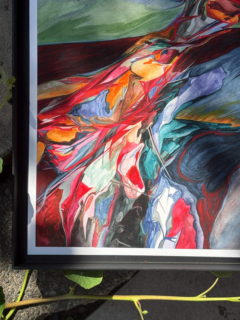 Flower (giclée) - Etsy UK