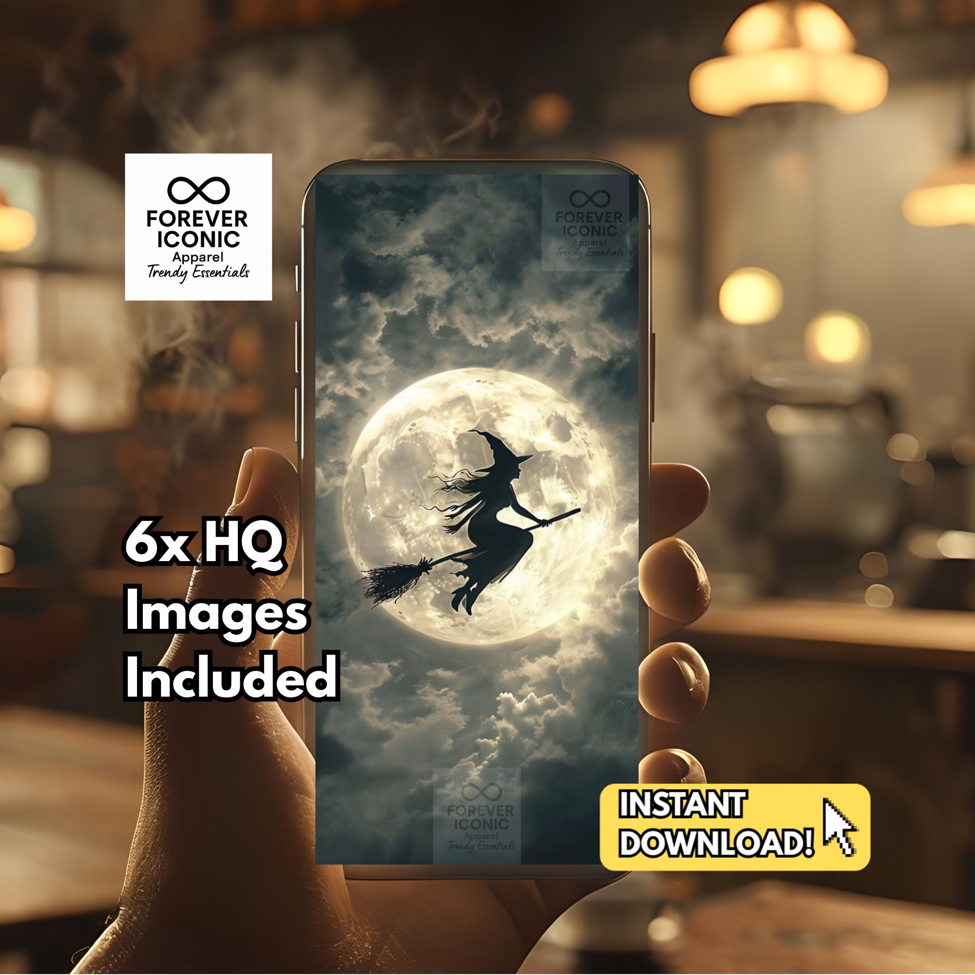 Gothic Halloween Phone Wallpaper Pack: Spooky Lockscreen (digital ...