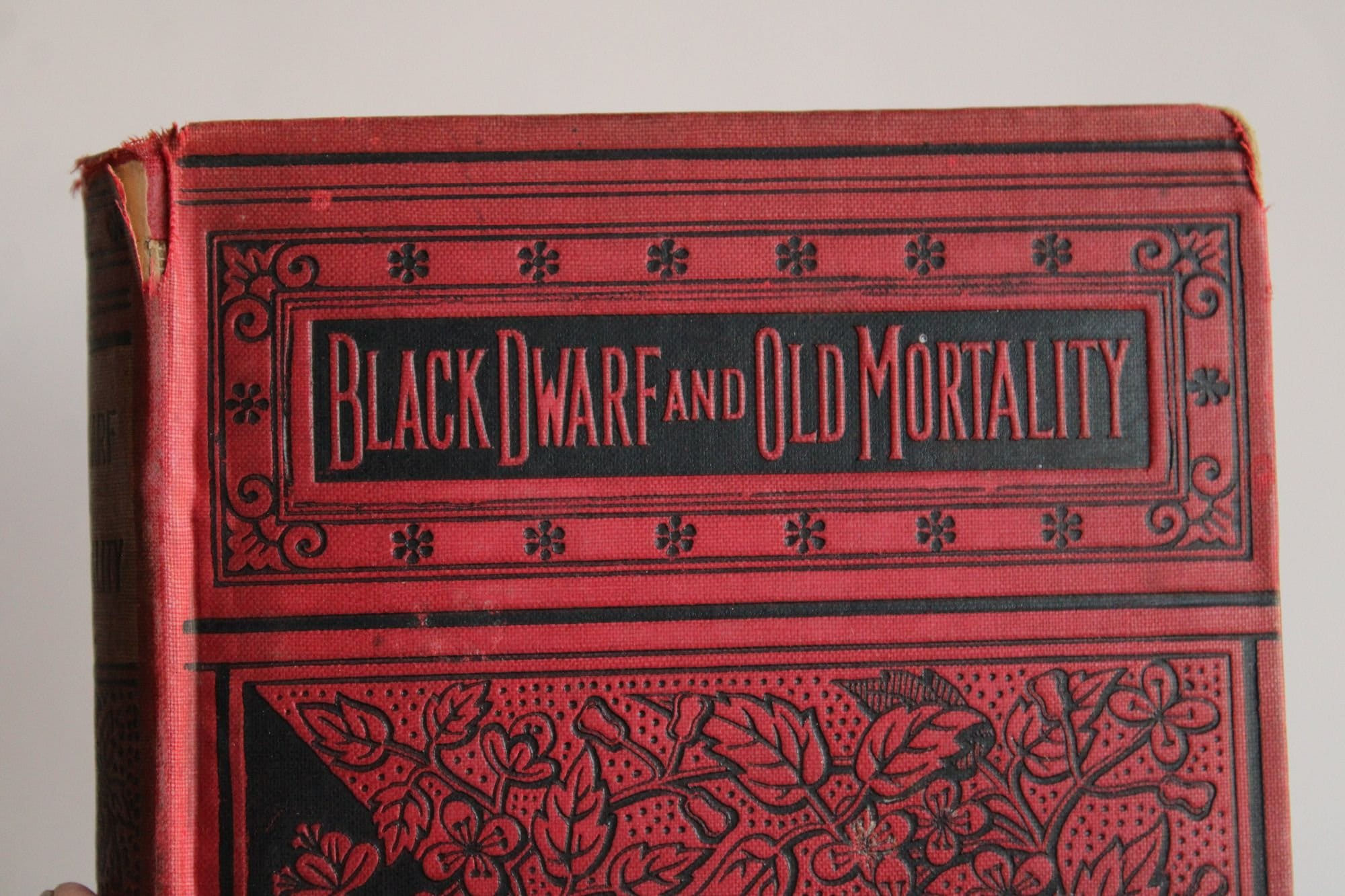 Vintage Antique 1890s Book black Dwarf and Old - Etsy