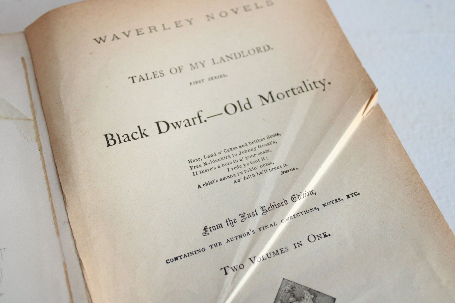 Vintage Antique 1890s Book black Dwarf and Old - Etsy