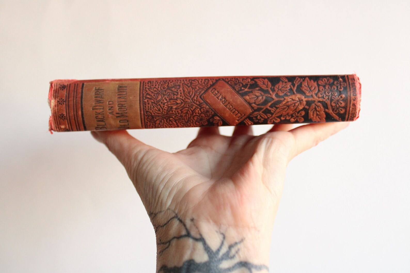 Vintage Antique 1890s Book black Dwarf and Old - Etsy