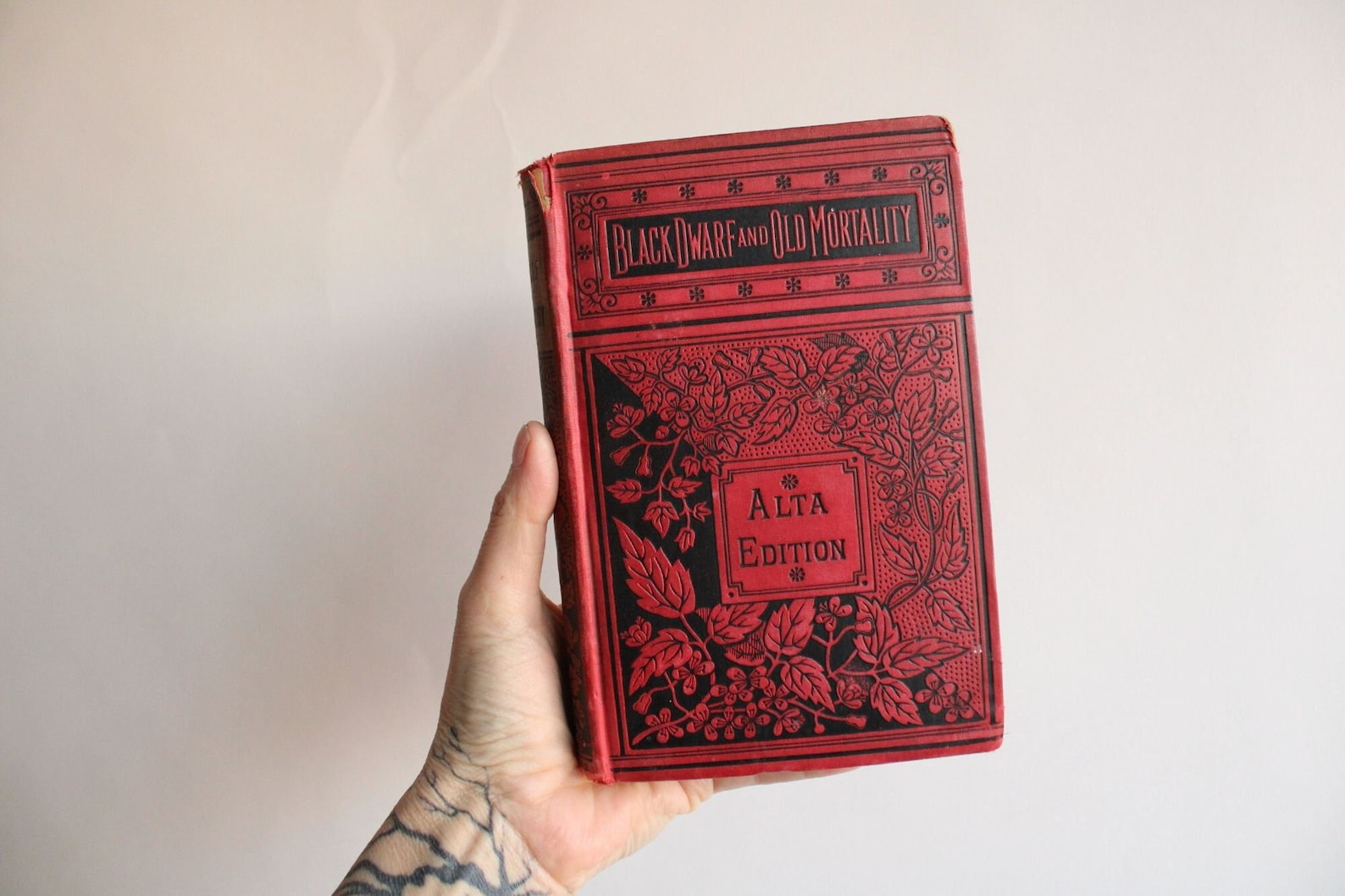 Vintage Antique 1890s Book black Dwarf and Old - Etsy