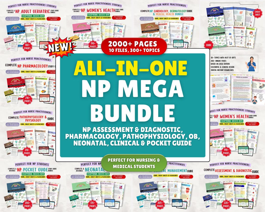 NP MEGA BUNDLE, 2000+ Pages, 300+ Topics, 2026 Hyperlinked (digital ...