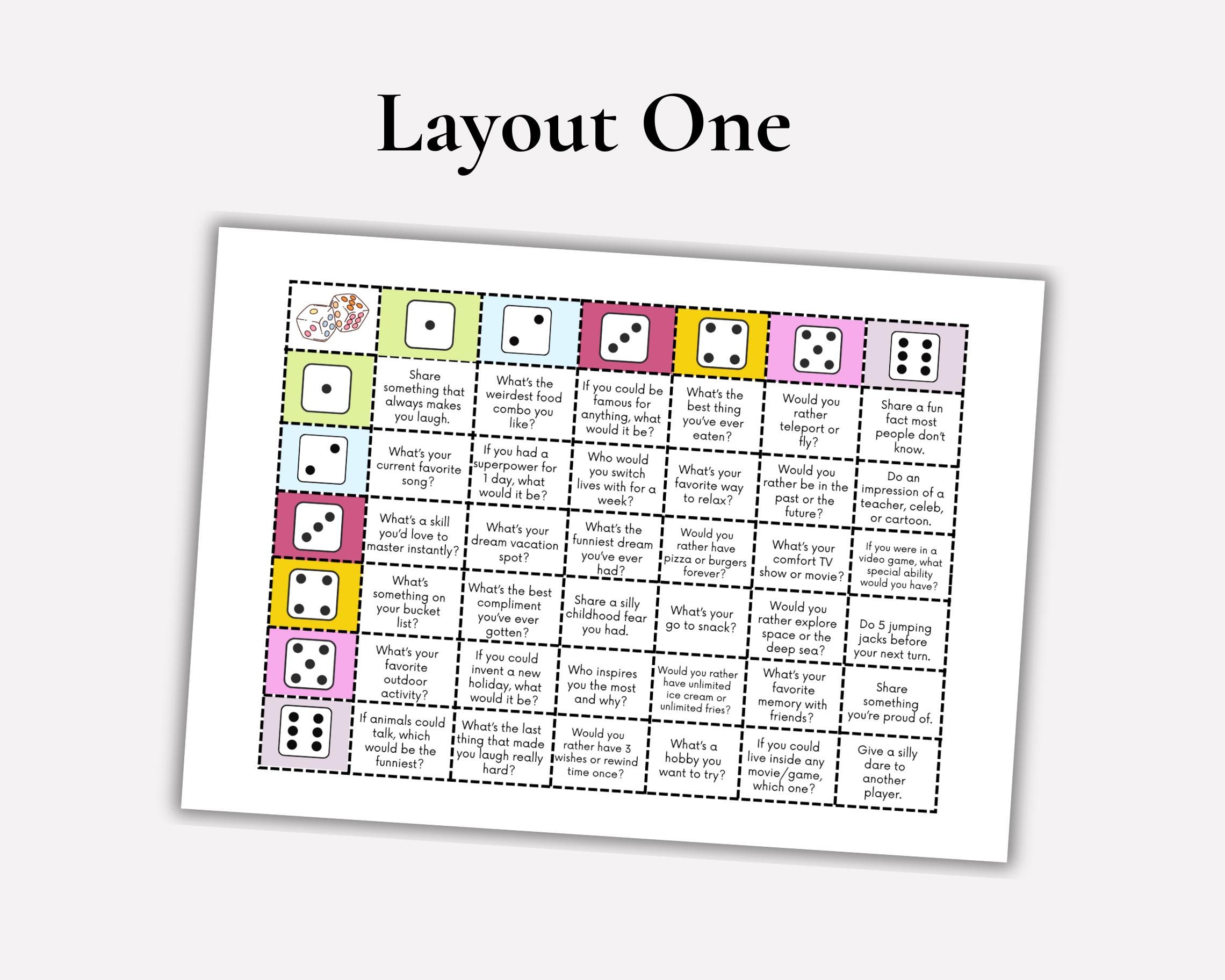 Therapy Dice Game for Teens: Social Skills & Emotional Well-being (PDF ...