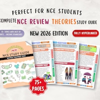 NCE Flashcards: 400 Printable Digital Flashcards for Exam Success - Etsy UK