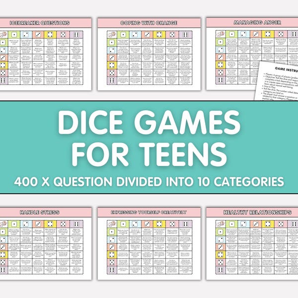 Teen Therapy Strengths - Etsy UK