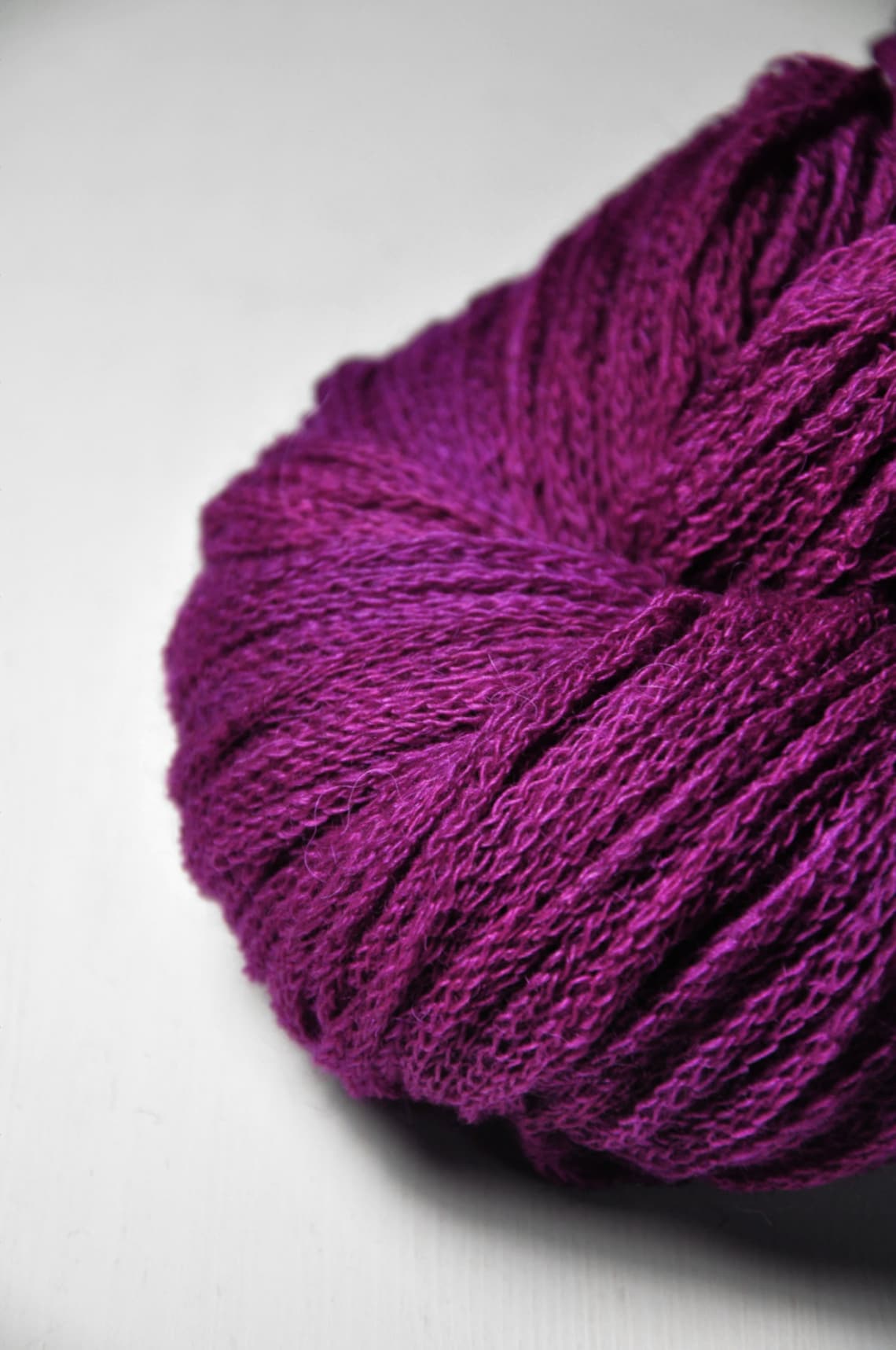 Electric Light Purple Merino/alpaca/yak DK Yarn Winter | Etsy