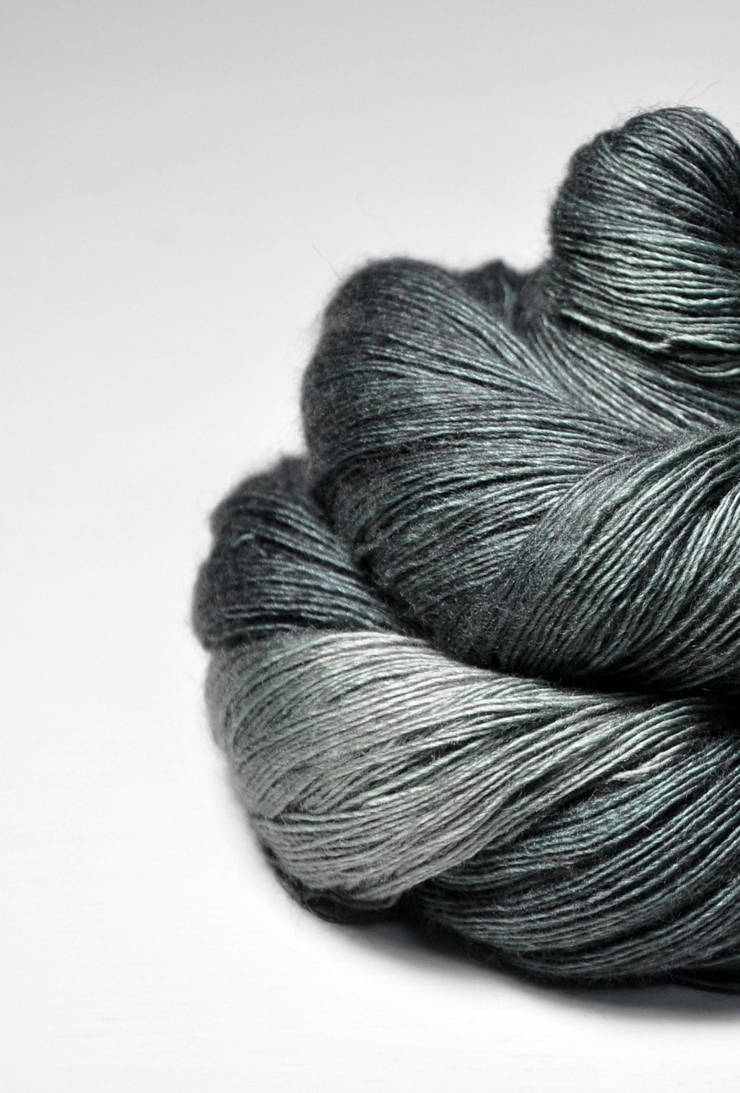 Dirty Basement OOAK Merino / Silk / Yak Lace Yarn Mersiyak Hand Dyed ...