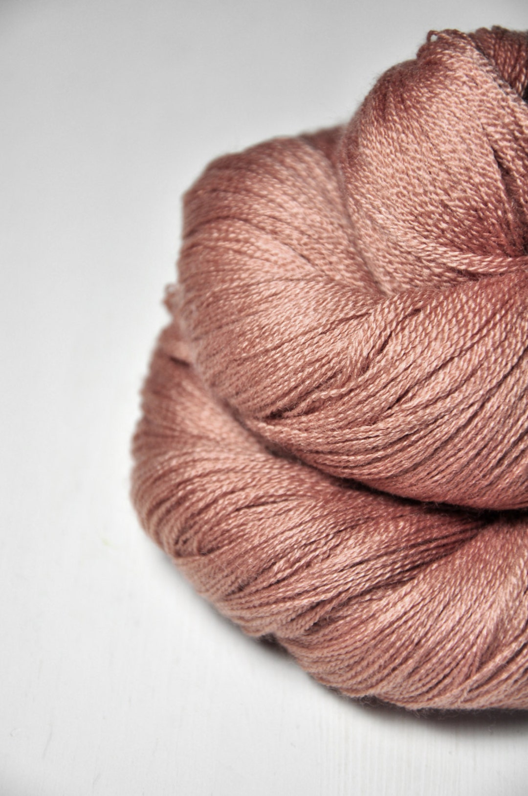 Rotten Chestnut Cream Macaron Merino / Silk / Cashmere Fine - Etsy