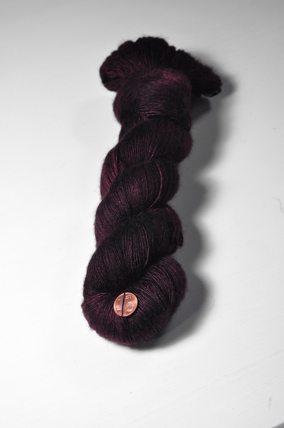 Cursed Bloodstain Merino / Silk / Yak Lace Yarn Mersiyak - Etsy